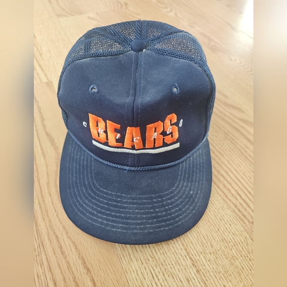 Accessories | Sports Specialties Blue Hat Chicago Bears Script Youngan ...